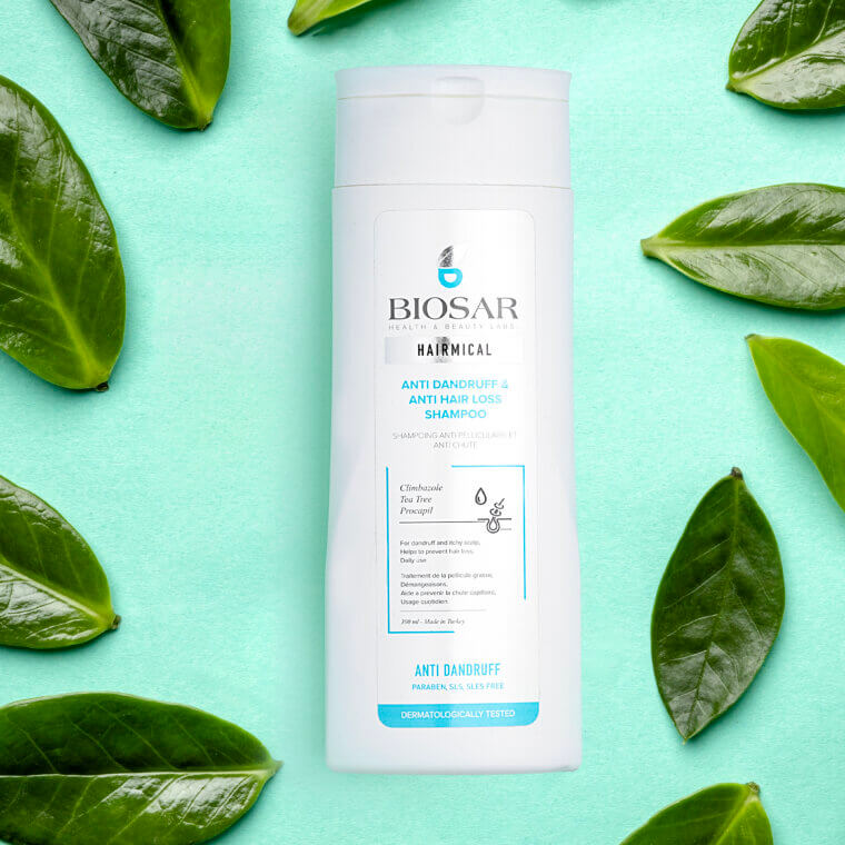 Anti-Dandruff and Hair Loss Prevention Shampoo - Biosar labs