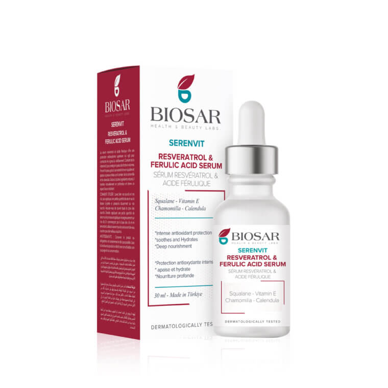 Resveratrol & Ferulic Acid Serum - Biosar labs